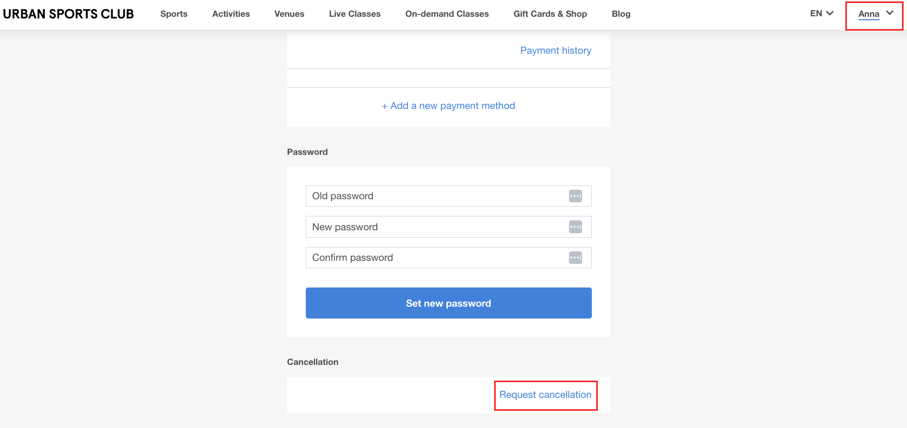 How can I cancel my membership? – Urban Sports Club